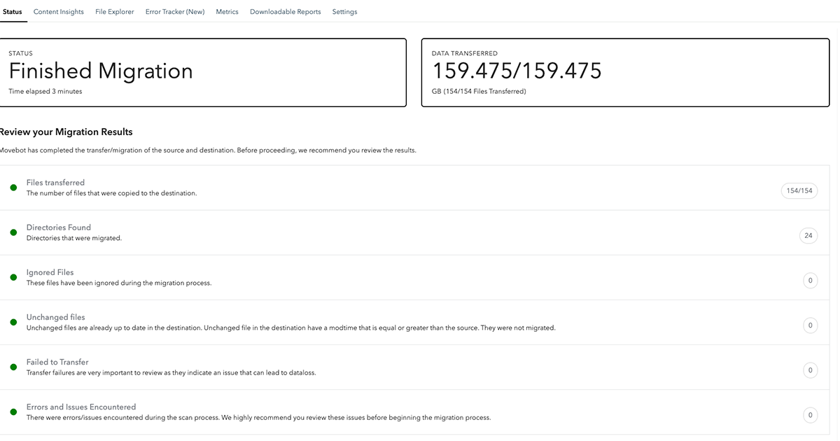 Simple Object Storage Migrations | Movebot - Data Agility and Insights